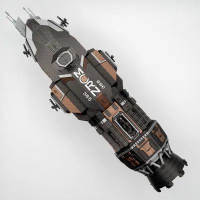 Corvette Class Light Frigate from the Expanse by martin ...