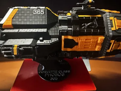 Corvette Class Light Frigate from the Expanse by martin.taichl ...