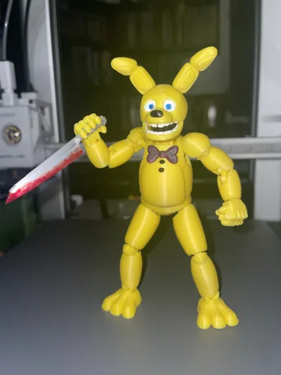 Spring Bonnie Dummy 13 - Free 3D Print Model - MakerWorld