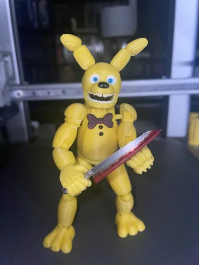Spring Bonnie Dummy 13 - Free 3D Print Model - MakerWorld