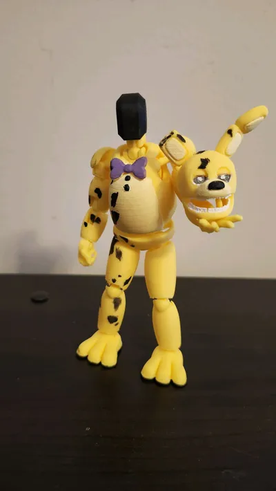 Spring Bonnie Dummy 13 - Free 3D Print Model - MakerWorld