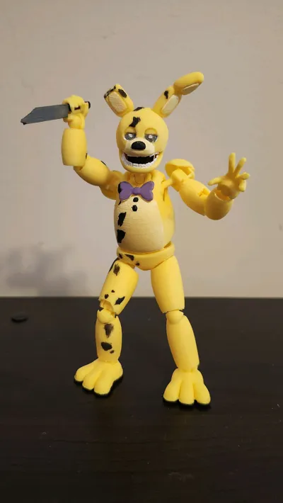 Spring Bonnie Dummy 13 - Free 3D Print Model - MakerWorld
