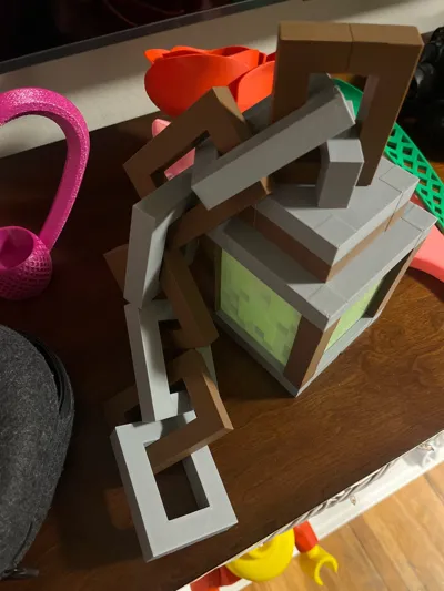 Minecraft Lantern – 3in1 - Light Edition - Free 3D Print Model - MakerWorld