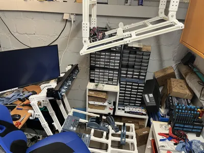 A320 Pedestal frame - Free 3D Print Model - MakerWorld