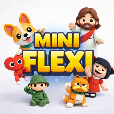 Mini Flexi - Keychain & Magnets | Collection - MakerWorld: Download ...