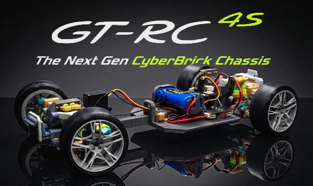 GT-RC S V.1.1 CyberBrick Modular RC Car - Free 3D Print Model - MakerWorld