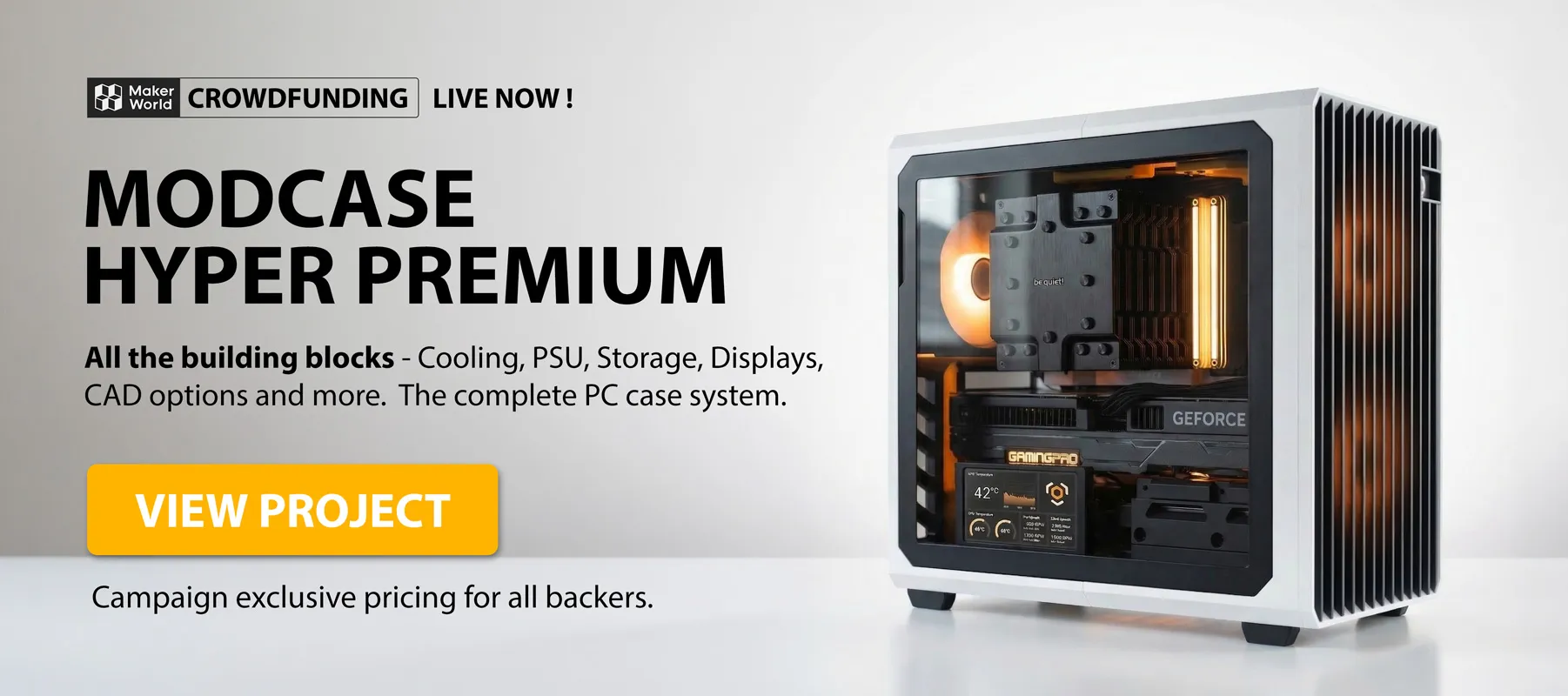 MODCASE HYPER - Compact ATX PC Case - Free 3D Print Model - MakerWorld