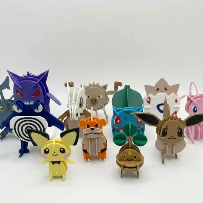 Pokemon Kit Cards | Collection - MakerWorld: Download Free 3D Models