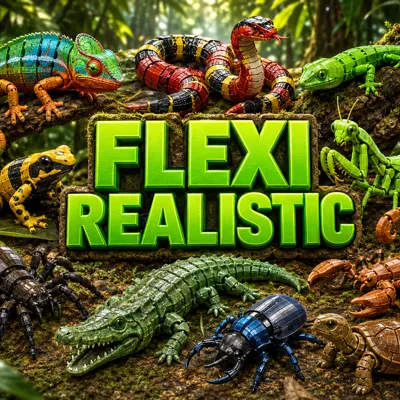 FLEXI REALISTIC | Collection - MakerWorld: Download Free 3D Models