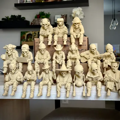 Ledge SkulZ Custom Edge Sitters! | Collection - MakerWorld: Download ...