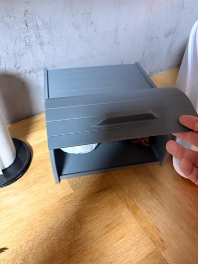 Small Bread Box - 2 Sizes - Kitchen Organizer - Free 3D Print Model ...