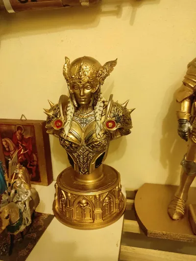 valkyrie bust - Free 3D Print Model - MakerWorld
