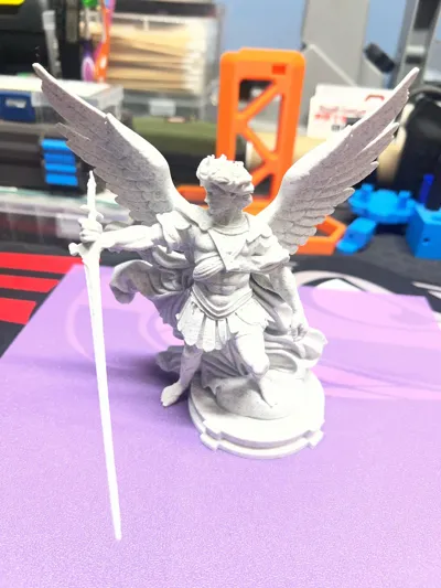 Archangel Michael - Free 3D Print Model - MakerWorld
