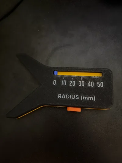 Radius Gauge - Free 3D Print Model - MakerWorld