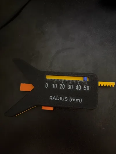 Radius Gauge - Free 3D Print Model - MakerWorld