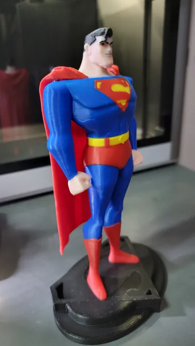 Superman Justice League Unlimited Figure by chiz_m MakerWorld: Download Free 3D Models