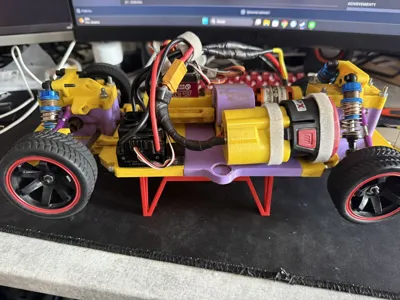 EXPLORER-MK1 3D PRINTED 1:10 RC CHASSIS - Free 3D Print Model - MakerWorld