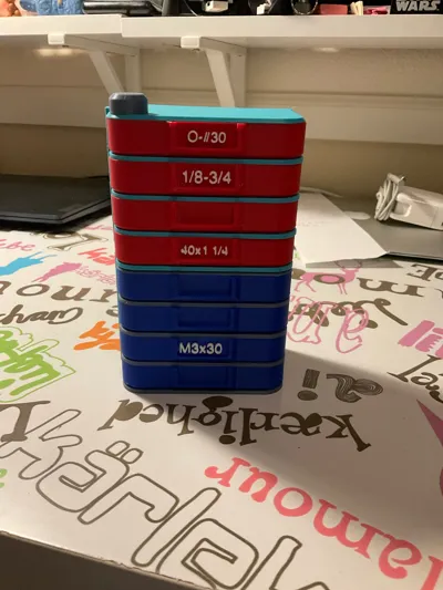 Modular Storage Tower Organizer | Storage Box - Free 3D Print Model ...