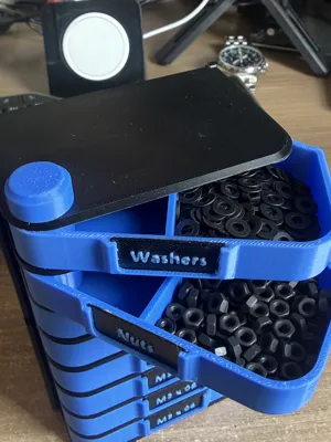 Modular Storage Tower Organizer | Storage Box - Free 3D Print Model ...