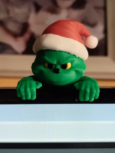 Monitor Grinch by Sevro MakerWorld: Download Free 3D Models