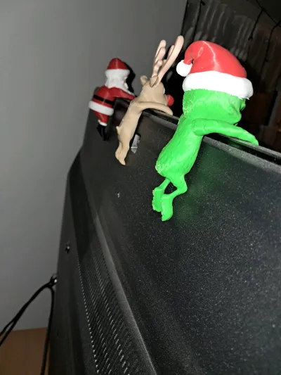 Grinch de Monitor - Modelo de impresión 3D gratuito - MakerWorld