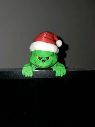 Grinch de Monitor - Modelo de impresión 3D gratuito - MakerWorld