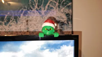Grinch de Monitor - Modelo de impresión 3D gratuito - MakerWorld