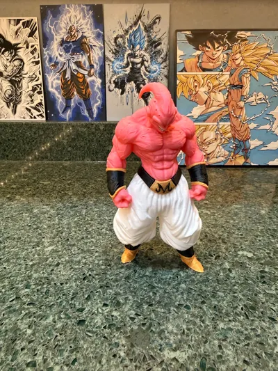 Anime Statue Series — Majin Buu Ultra-Real Statue - Free 3D Print Model ...