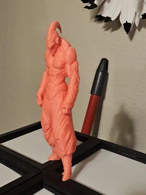 Anime Statue Series — Majin Buu Ultra-Real Statue - Free 3D Print Model ...
