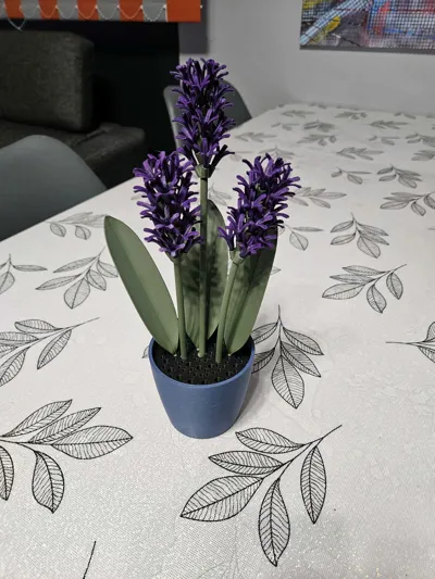 Hyacinth Flower - Modular - Free 3D Print Model - MakerWorld