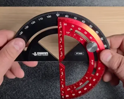 Dual Protractor - Free 3D Print Model - MakerWorld