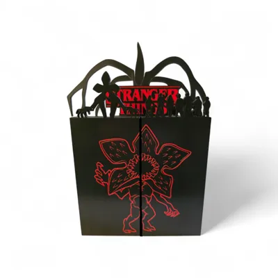 Stranger Things KinderJoy Funko Display Foldable - Free 3D Print Model ...