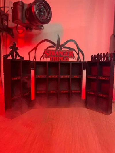 Stranger Things KinderJoy Funko Display Foldable - Free 3D Print Model ...
