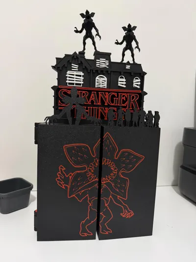 Stranger Things KinderJoy Funko Display Foldable - Free 3D Print Model ...