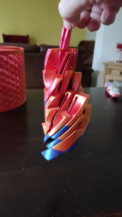 SpiralTwist Cylinder Fidget (slime Cylinder) - Free 3D Print Model ...