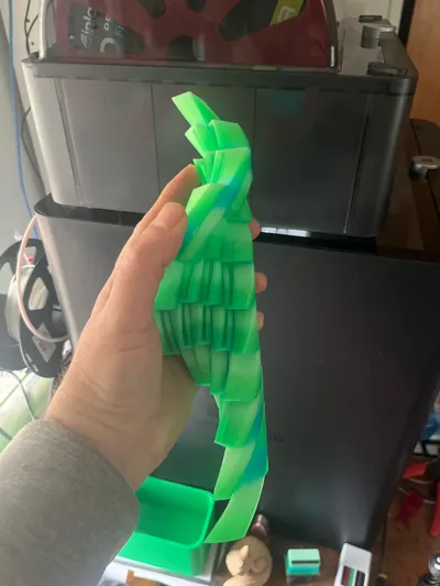 SpiralTwist Cylinder Fidget (slime Cylinder) - Free 3D Print Model ...
