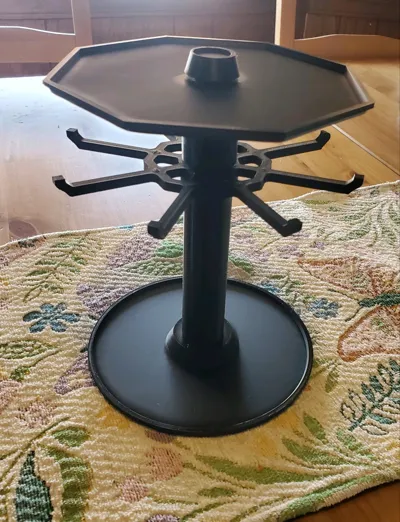 Keychain Display Carousel by Vixvvo3D - MakerWorld