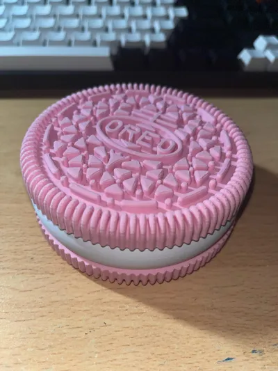 Big Oreo Container/Box with thread (No AMS) Remixed by ...