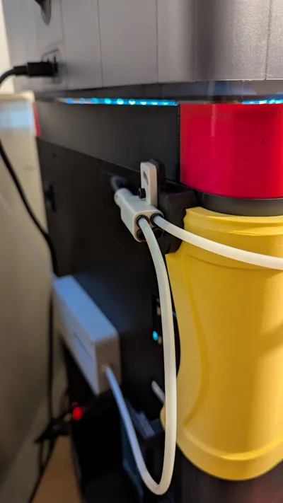 Bambu 4-1 PTFE Bracket for Side Spool Holder by codebender MakerWorld: Download Free 3D Models