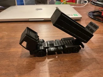 Print in Place Dump Bucket Module by vit.budina MakerWorld: Download ...