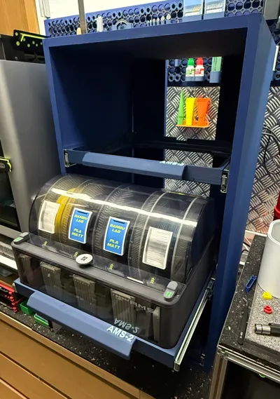 BAMBU LAB AMS RACK DRAWER SYSTEM by Placeholder MakerWorld: Download ...