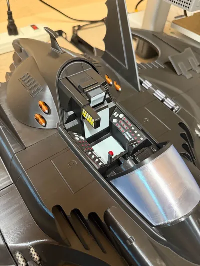 "89 Batwing - movie accurate edition - Free 3D Print Model - MakerWorld