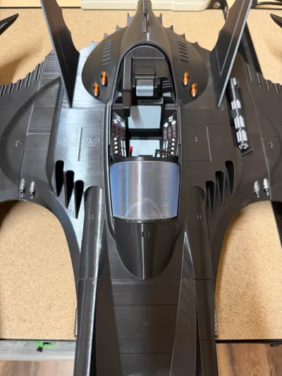 "89 Batwing - movie accurate edition - Free 3D Print Model - MakerWorld