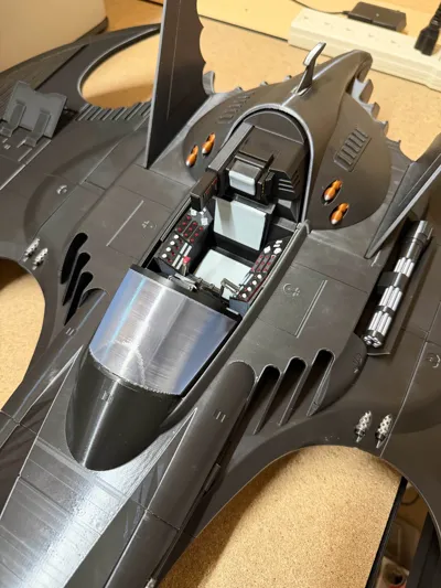 "89 Batwing - movie accurate edition - Free 3D Print Model - MakerWorld