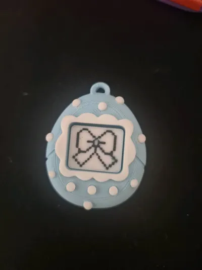 Pom pom V-Pet — Fidget Clicker Keychains - Free 3D Print Model - MakerWorld