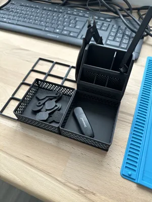 Rugged Desktop Organizer Gridfinity 2x2 by K2_Kevin MakerWorld ...