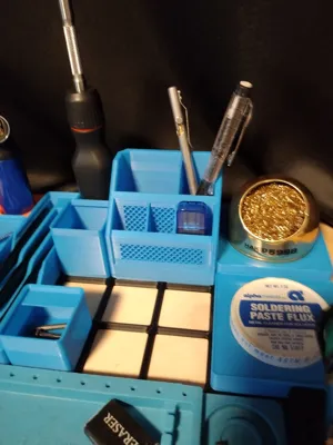 Rugged Desktop Organizer Gridfinity 2x2 by K2_Kevin MakerWorld ...