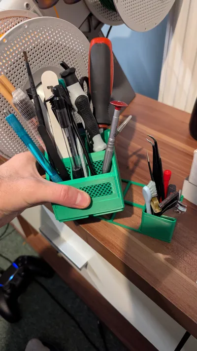 Rugged Desktop Organizer Gridfinity 2x2 by K2_Kevin MakerWorld ...