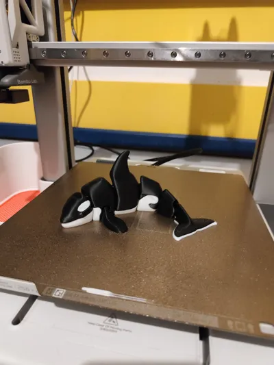 Articulated Orca (singlecolor and multicolor) by Jopek Design ...