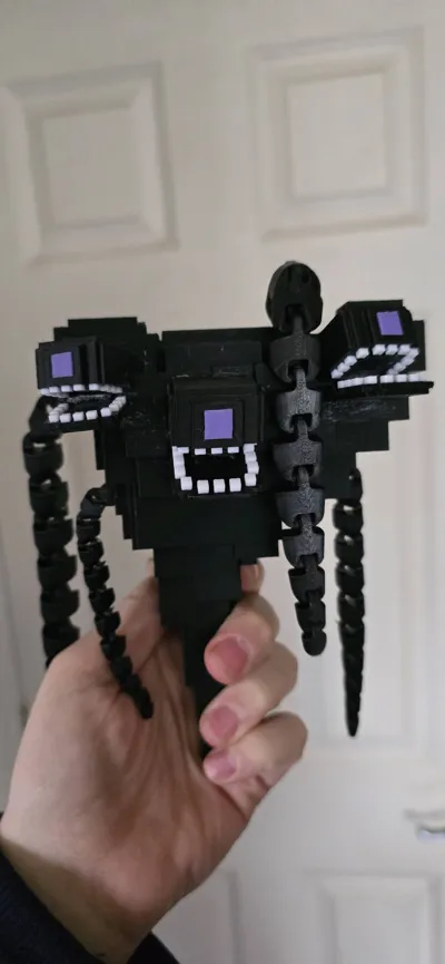 Minecraft Wither Storm! - Free 3D Print Model - MakerWorld